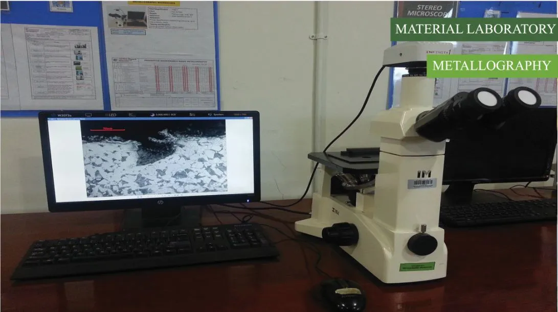 Metallography | MATERIAL LABORATORY | Astra Otoparts EDC